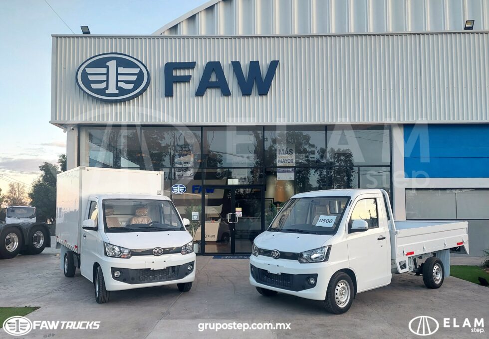 FAW: La elección ideal de camiones para cualquier aplicación | Grupo STEP